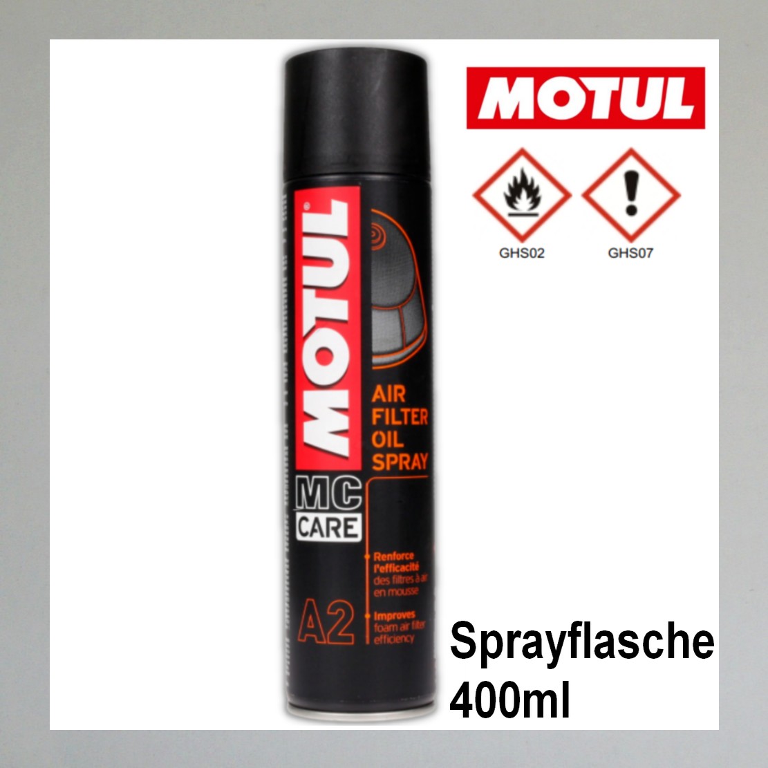 OldtimerVergaser - Luftfilter-Öl von Motul: 400ml Sprayflasche